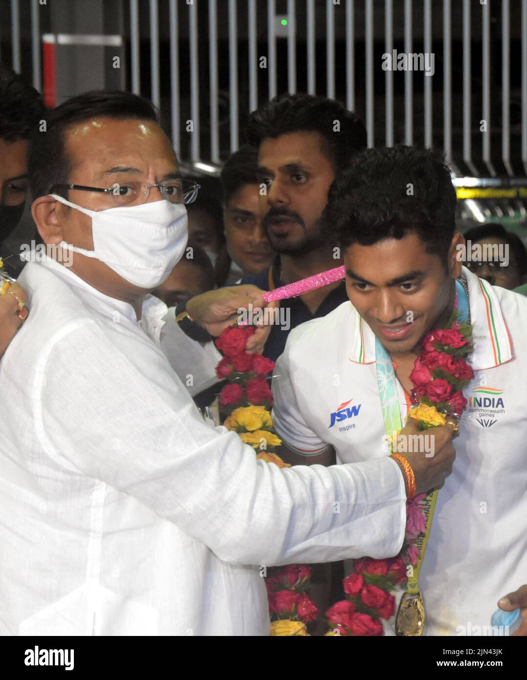 Kolkata, India. 08th Aug, 2022. 2022 Birmingham Commonwealth Games Gold Medalist and games ...