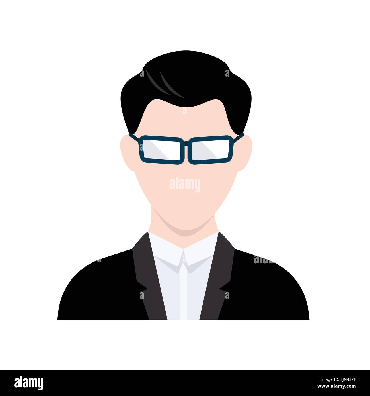 Vector icon of businessman Stock Vector Image & Art - Alamy