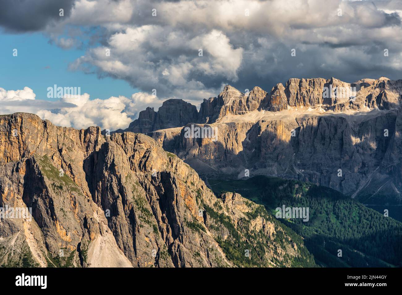 Seceda peak. Trentino Alto Adige, Dolomites Alps, South Tyrol, Italy ...
