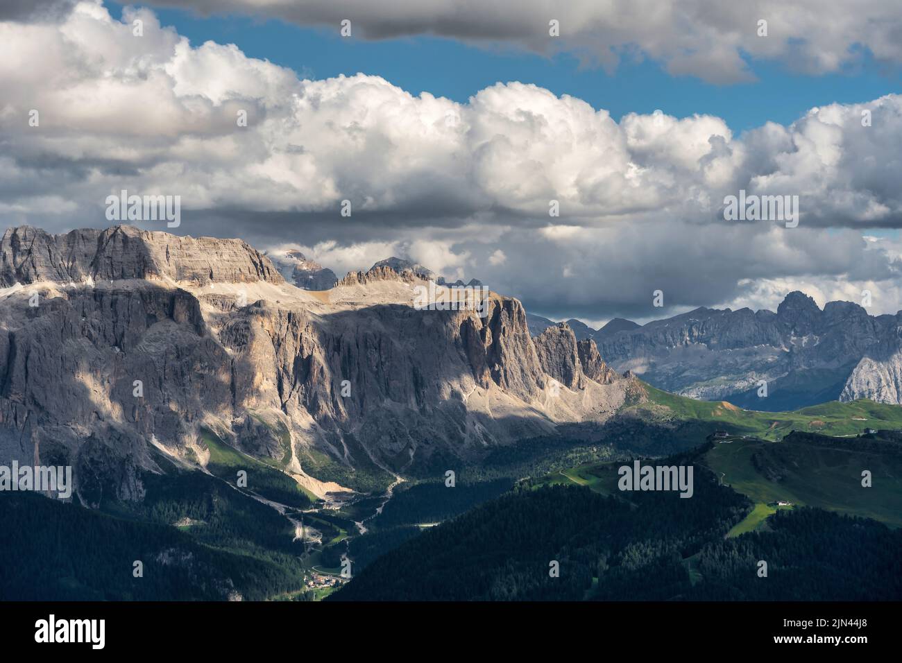 Seceda peak. Trentino Alto Adige, Dolomites Alps, South Tyrol, Italy ...