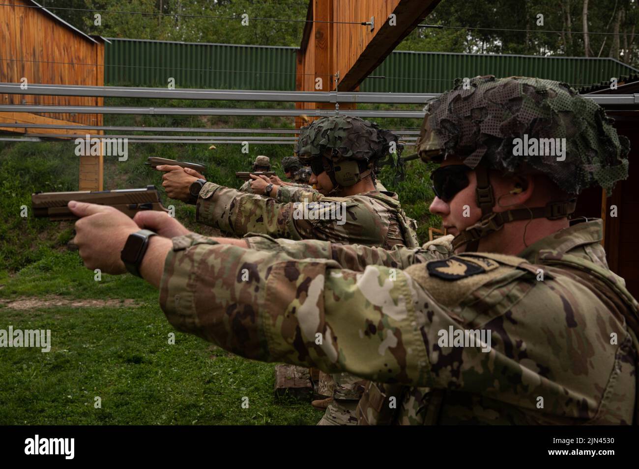 Soldiers assigned to Bravo Company “RENEGADES”, 2nd Battalion, 502nd ...