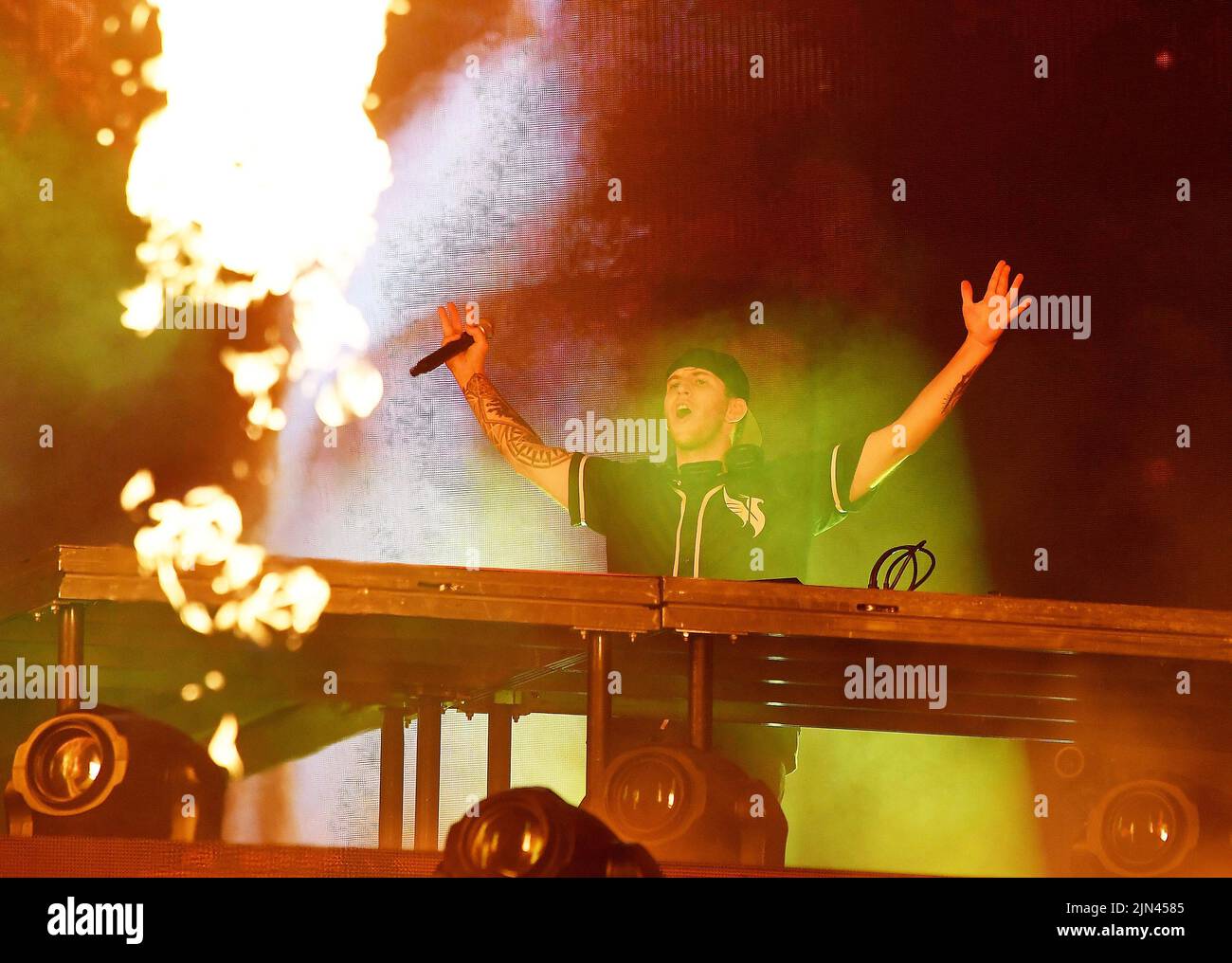 illenium aka Nicholas D. Miller performs during the 2022 Outside Lands ...