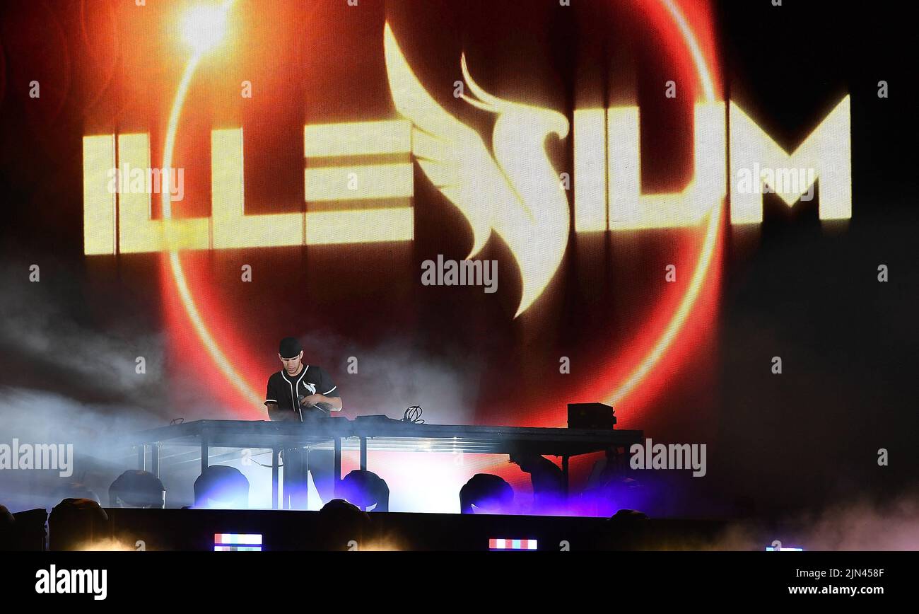 illenium aka Nicholas D. Miller performs during the 2022 Outside Lands ...