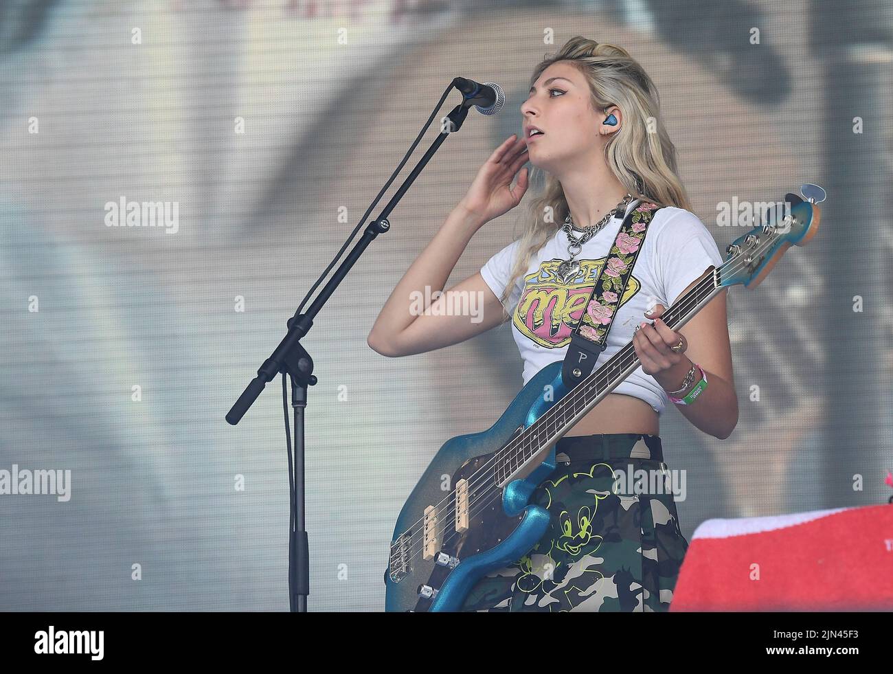 Blu DeTiger performs during the 2022 Outside Lands Music and Arts ...