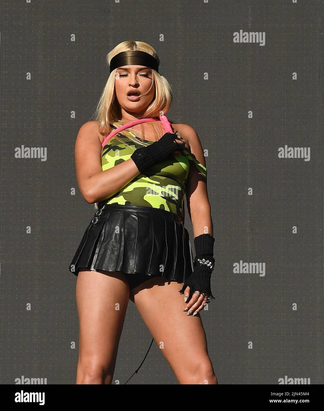 Kim Petras performs during the 2022 Outside Lands Music and Arts ...