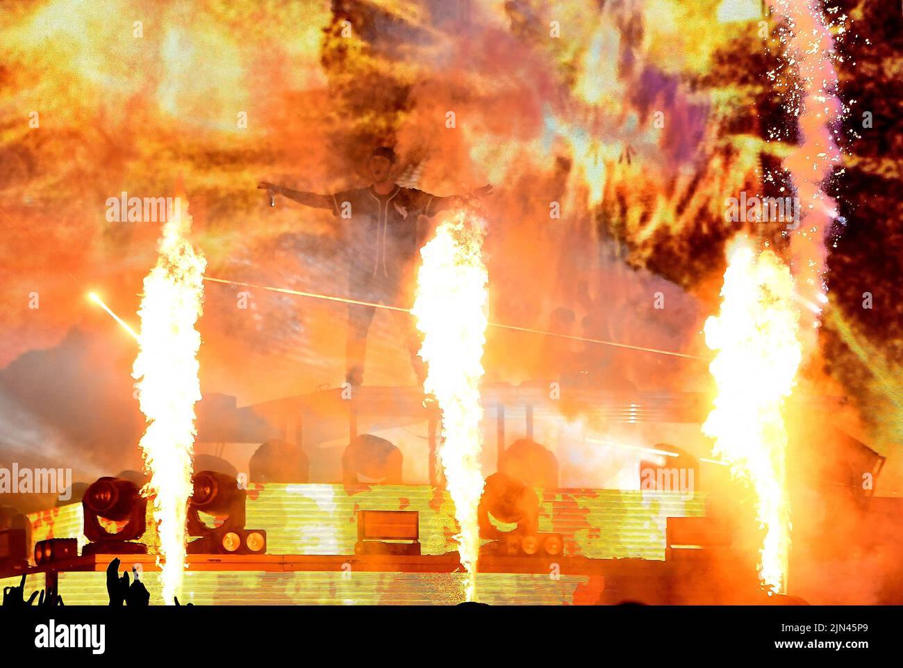 illenium aka Nicholas D. Miller performs during the 2022 Outside Lands ...