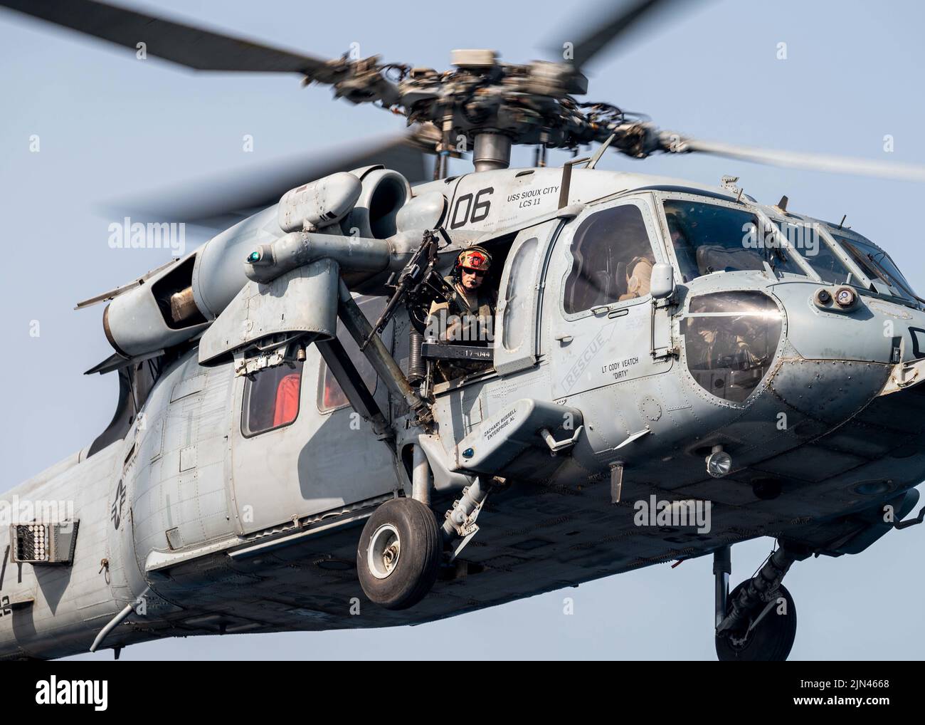 220724-F-LN908-1382 GULF OF ADEN (July 24, 2022) An MH-60S Seahawk ...