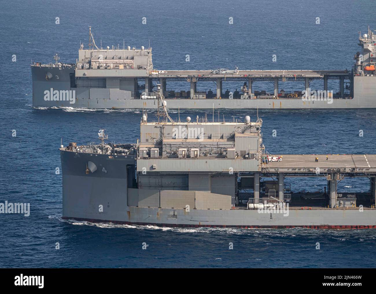 220726-F-LN908-0326 GULF OF ADEN (July 26, 2022) The Lewis B. Puller-class expeditionary sea ...