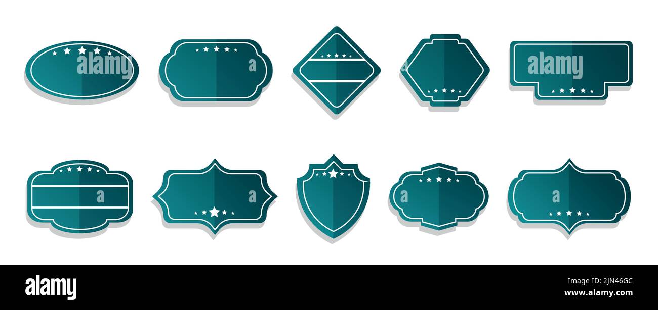 Set of labels Stock Vector Image & Art - Alamy