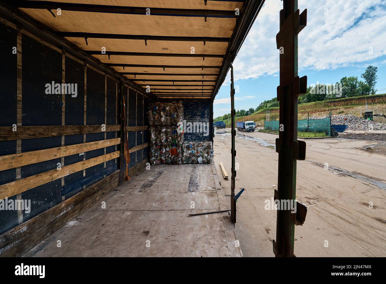 Plastic material dump yard hi-res stock photography and images - Alamy
