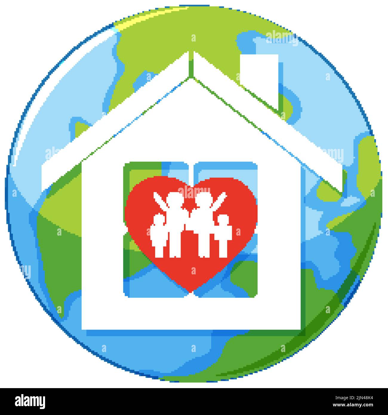 Family member symbol vector illustration Stock Vector Image & Art - Alamy