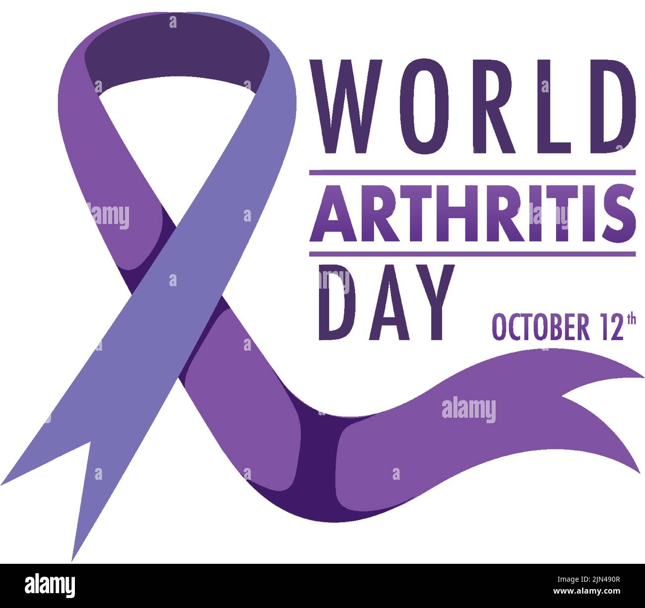 World Arthritis Day Poster Design illustration Stock Vector Image & Art ...