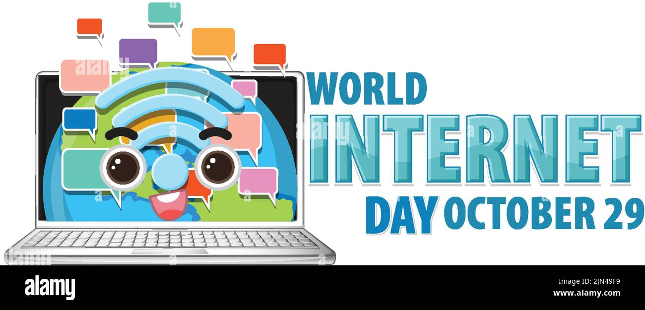 World Internet Day Banner Design illustration Stock Vector Image & Art ...