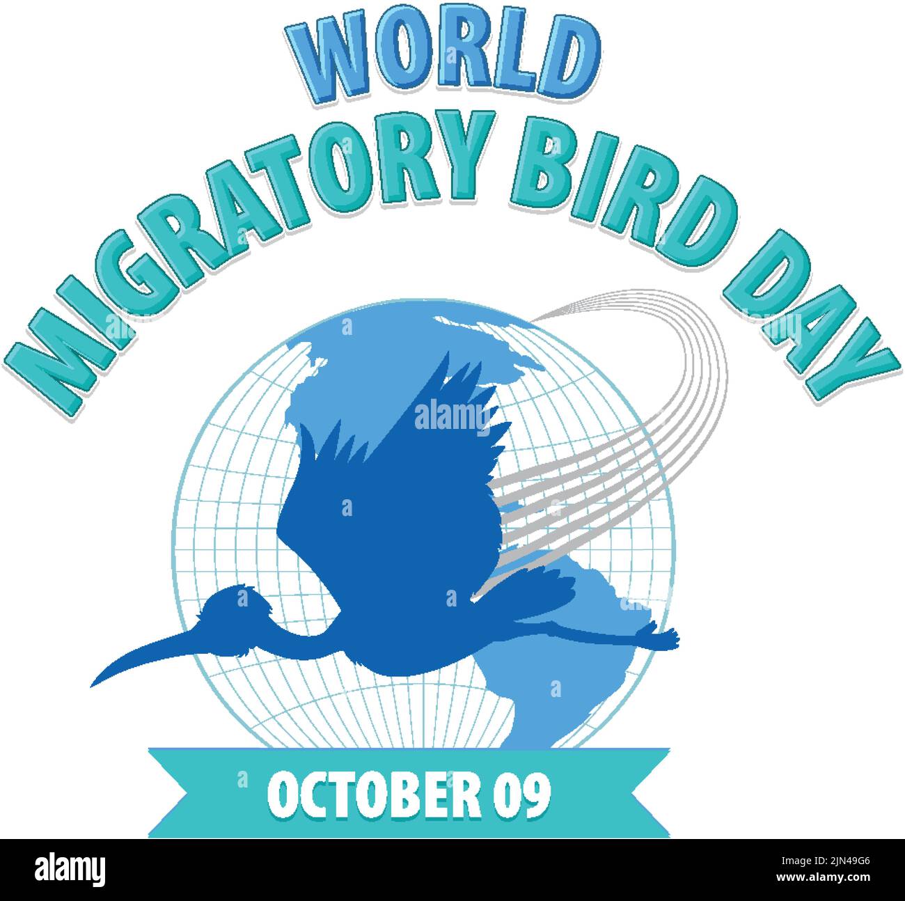 World Migratory Bird Day Banner Design illustration Stock Vector Image ...
