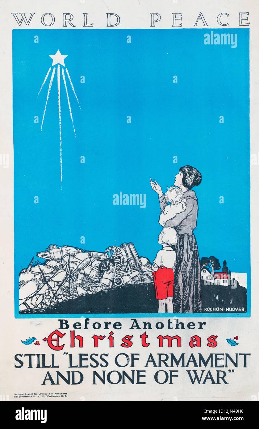 World peace. Before another Christmas still less of armament and none ...