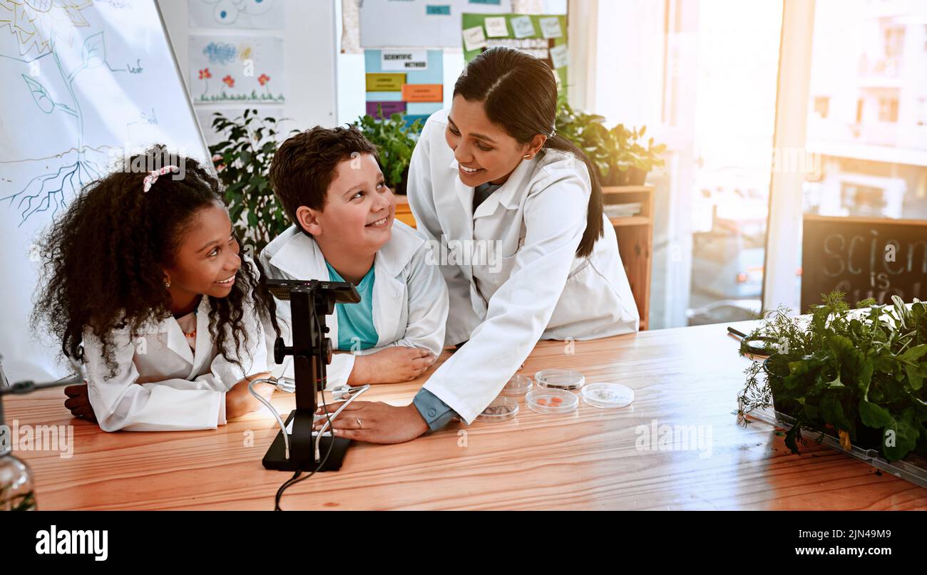 Botany class is the best class. an adorable little boy and girl ...
