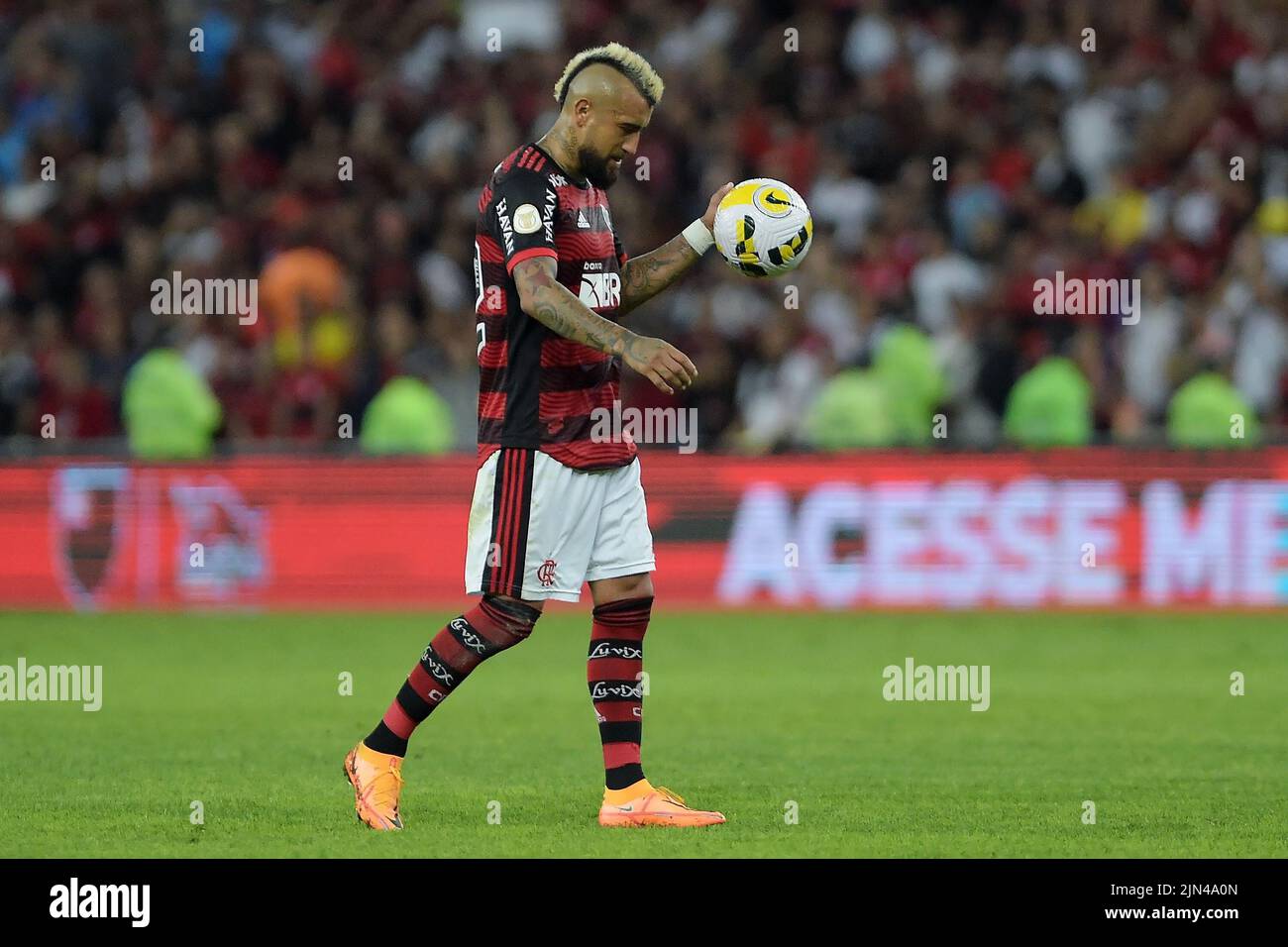 Rio de Janeiro, Brazil,July 30, 2022. Football player Arturo Vidal of ...