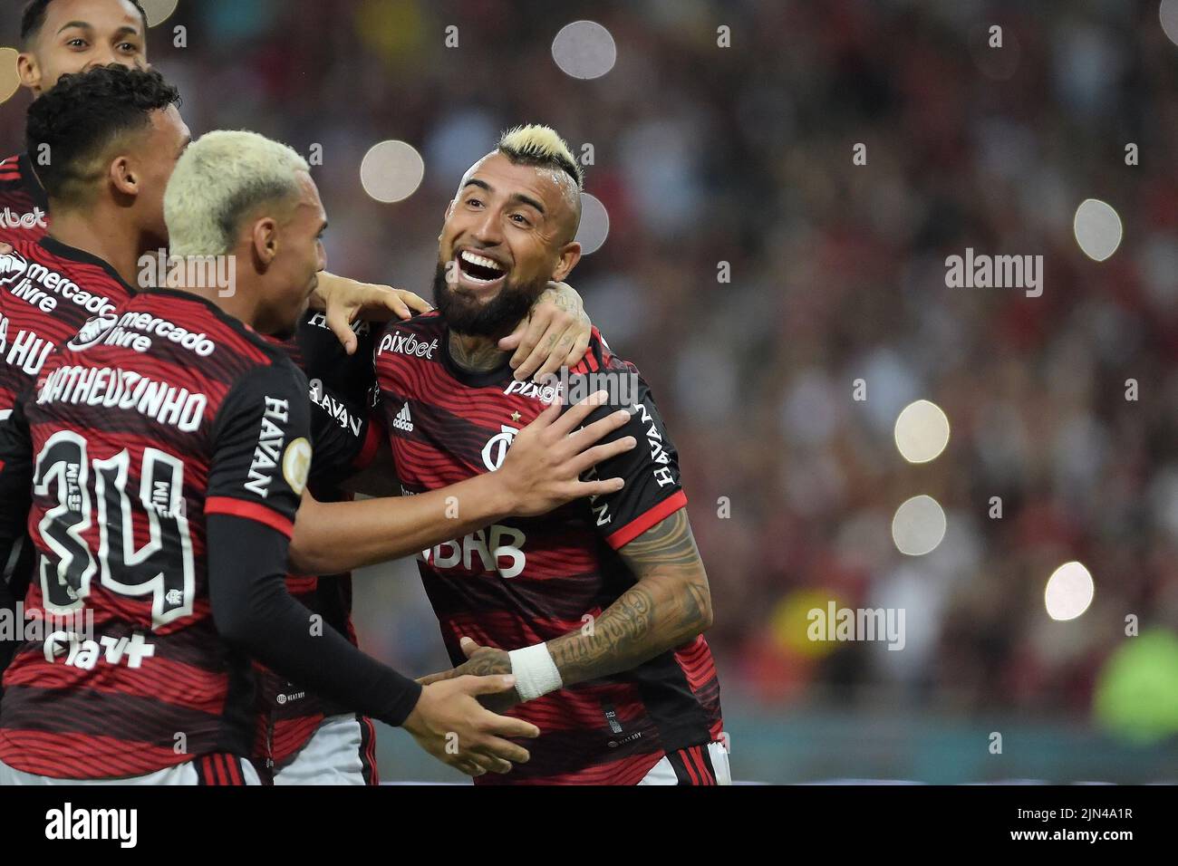 Rio de Janeiro, Brazil,July 30, 2022. Football player Arturo Vidal of ...