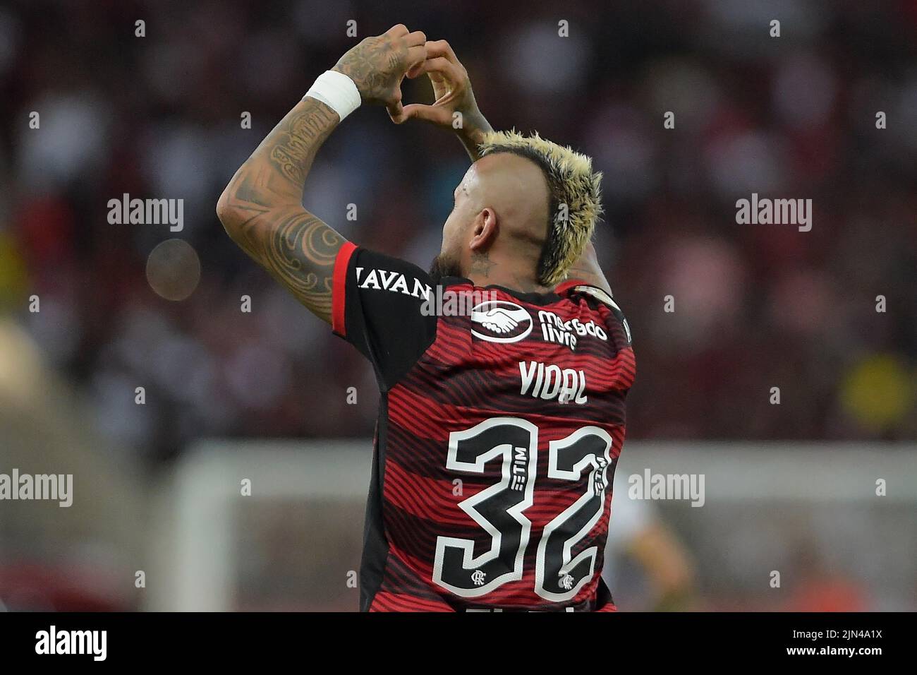 Rio de Janeiro, Brazil,July 30, 2022. Football player Arturo Vidal of ...
