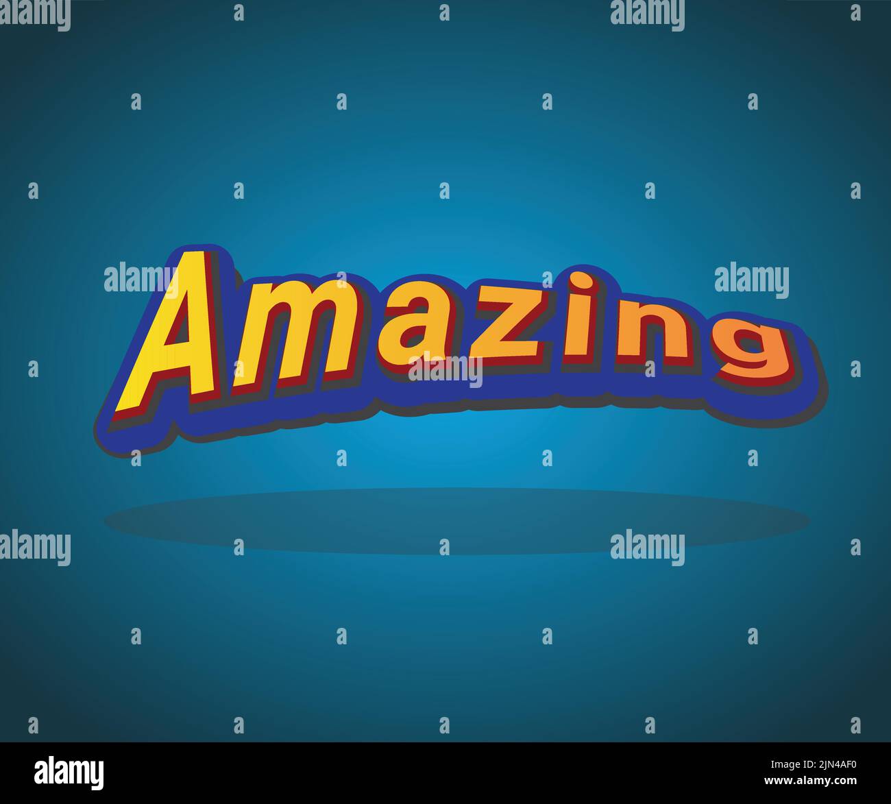 Super text effect template with 3d bold style use for logo Stock Vector ...