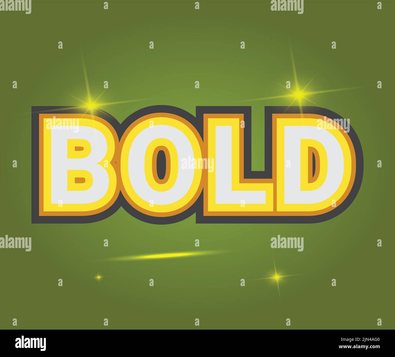 Super text effect template with 3d bold style use for logo Stock Vector ...