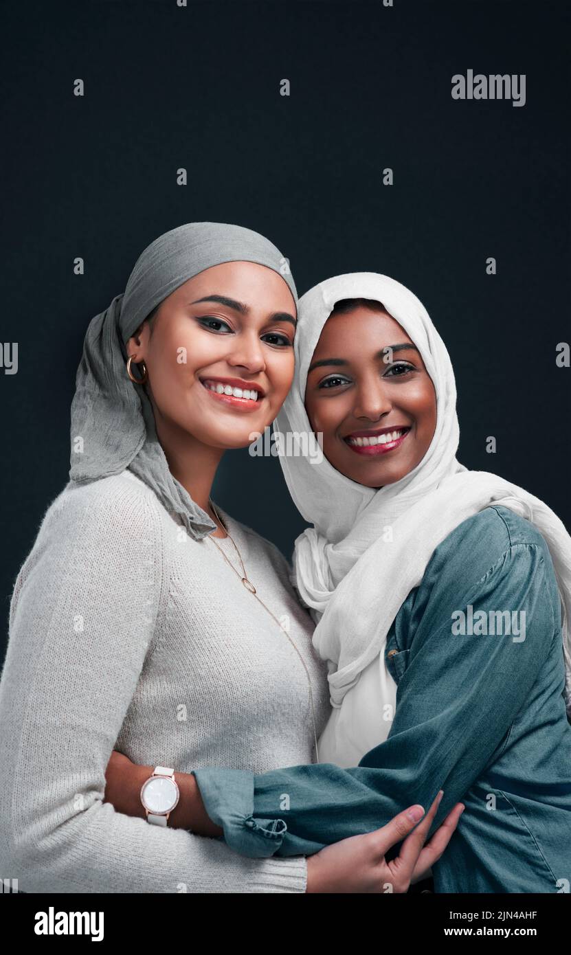 We Have So Much Love For Each Other Two Attractive Young Women Wearing