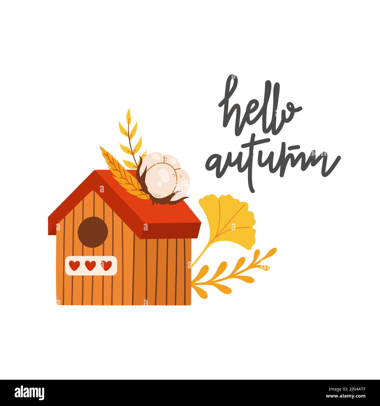 Hello fall Stock Vector Images - Alamy