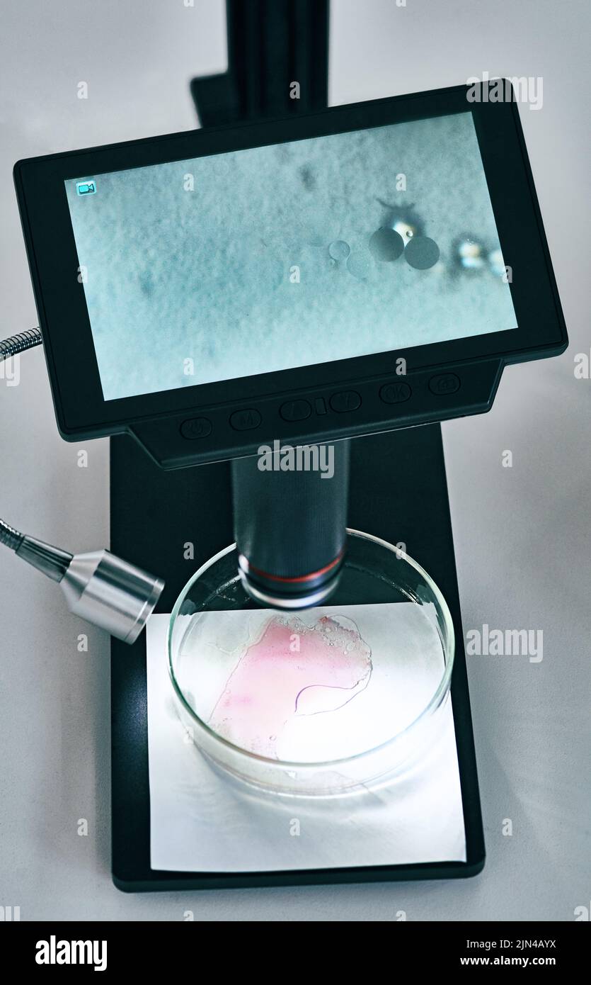 Medical research just got better. Still life shot of a digital ...