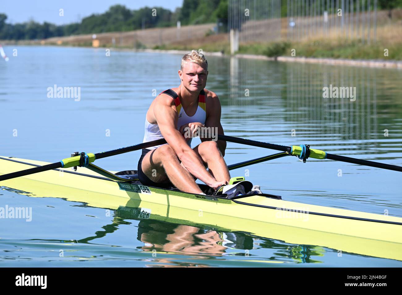 PRODUCTION - 27 June 2022, Bavaria, Oberschleißheim: World and European ...