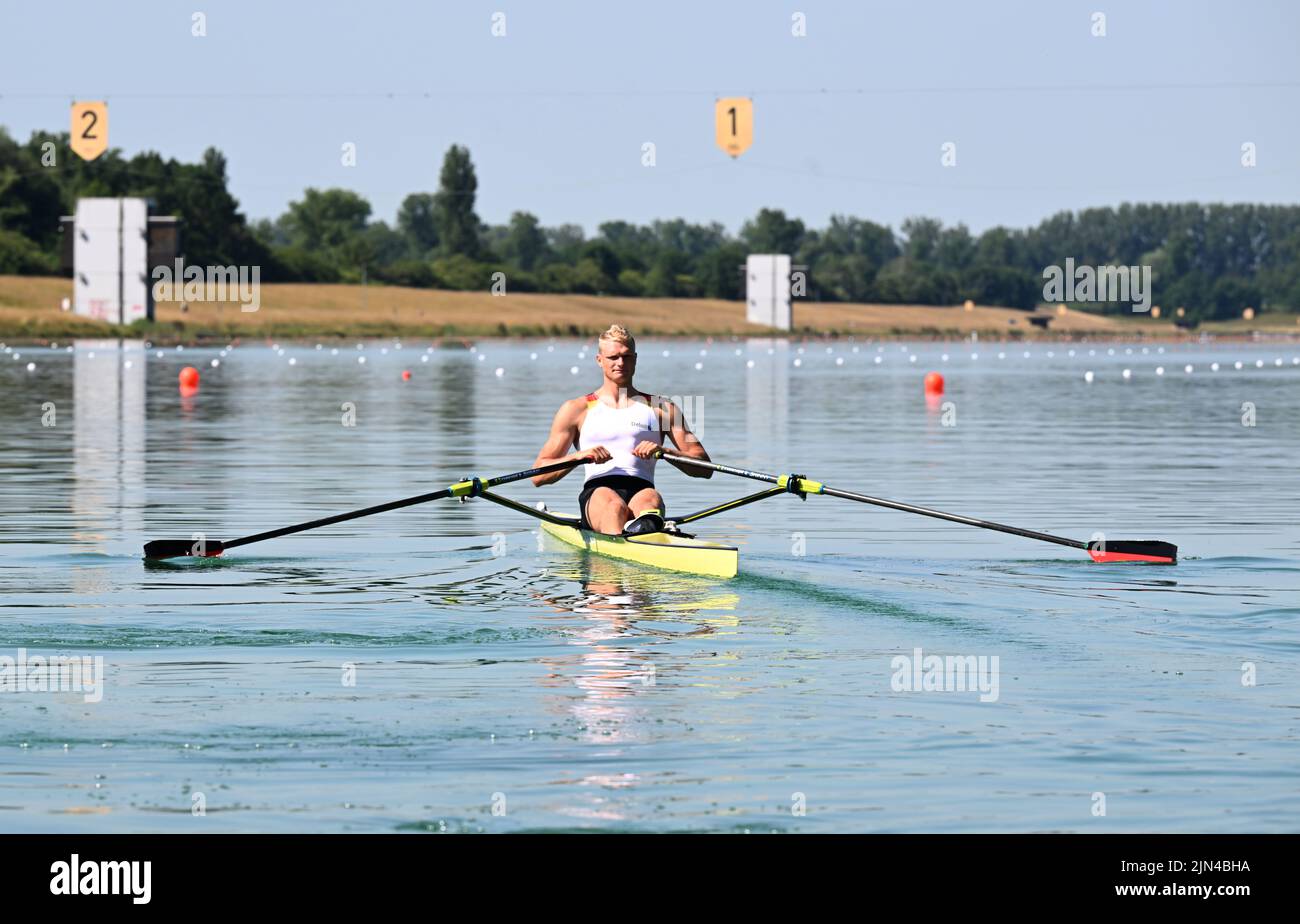 PRODUCTION - 27 June 2022, Bavaria, Oberschleißheim: World and European ...