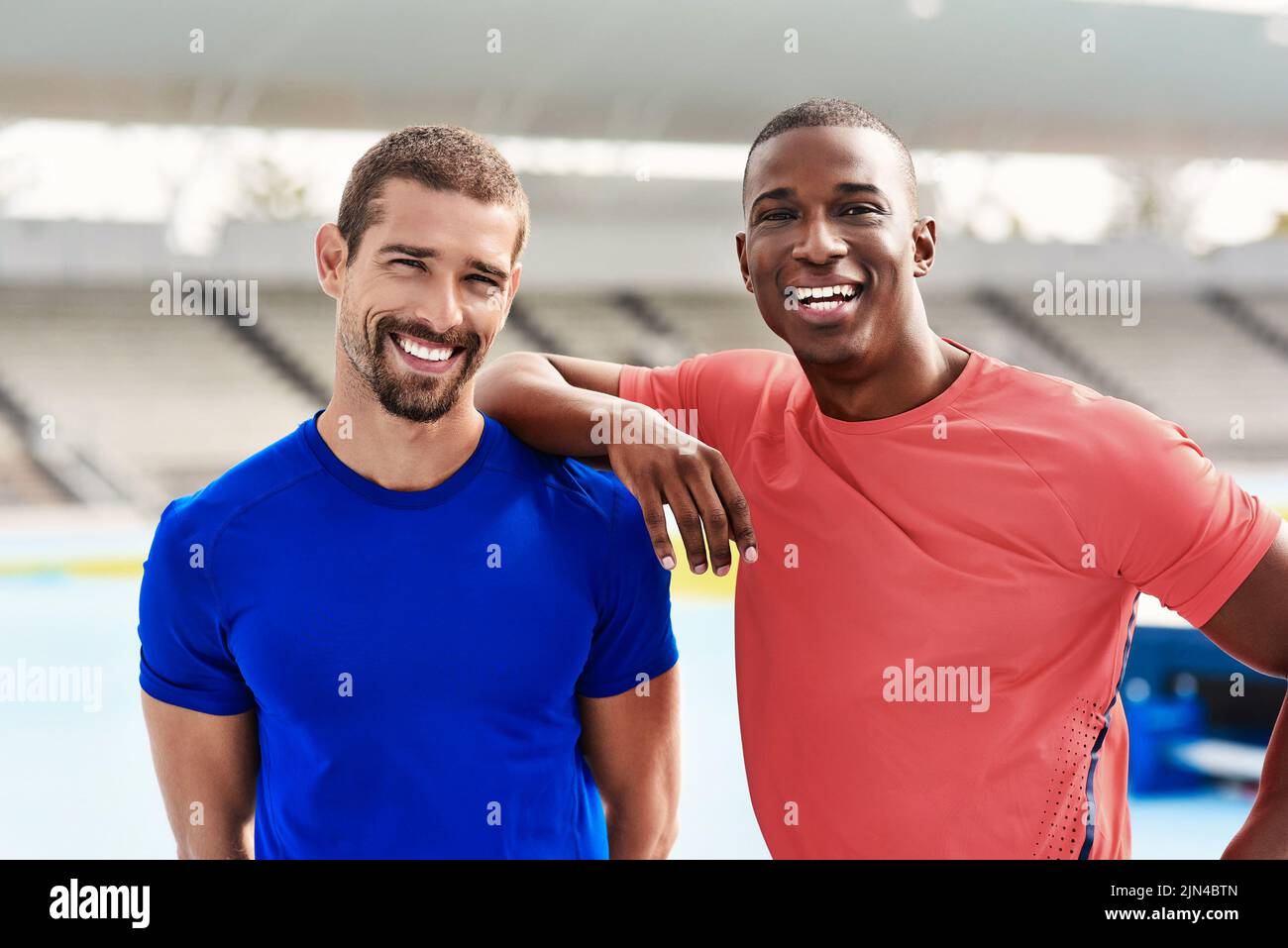 Diverse male athletes hi-res stock photography and images - Alamy