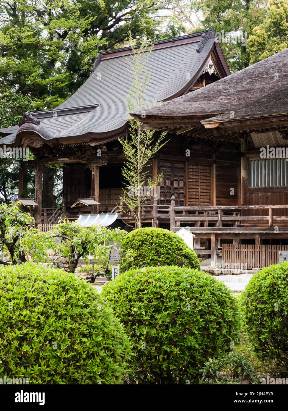 Nankoku, Kochi prefecture, Japan - April 6, 2018: On the grounds of ...