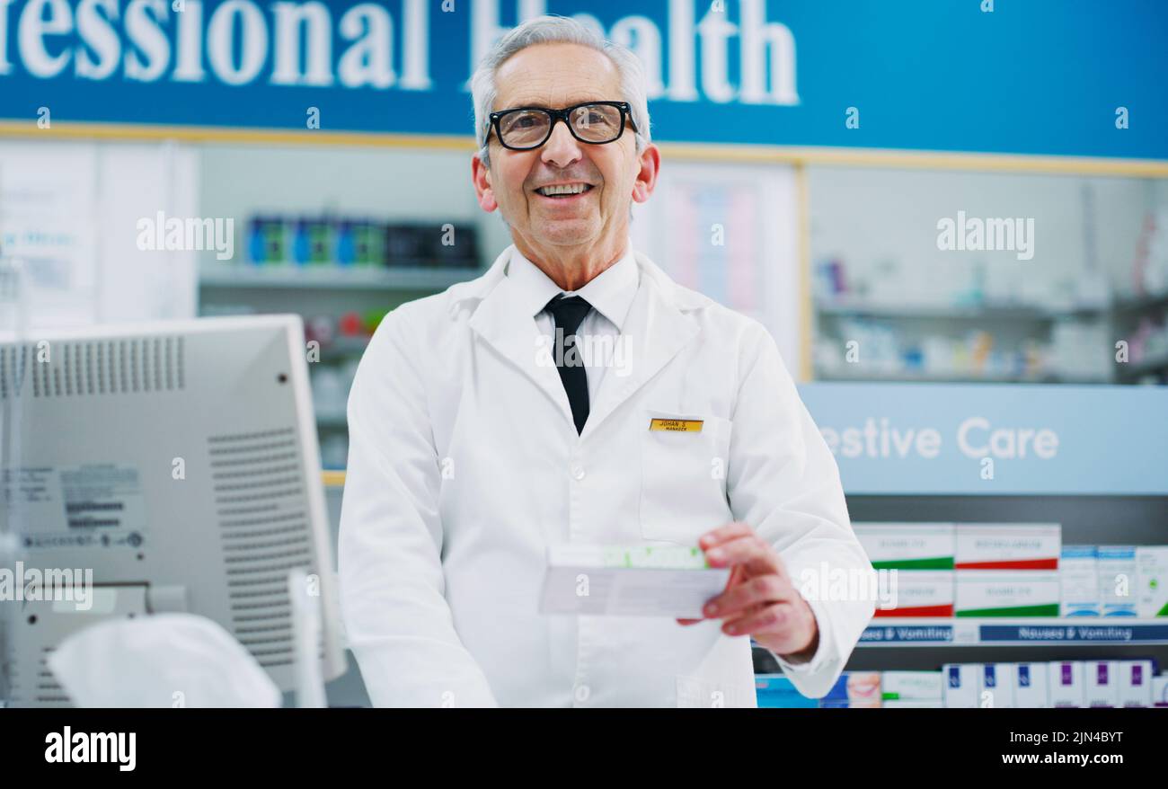 Pharmacists are a force for good in their communities. a male ...