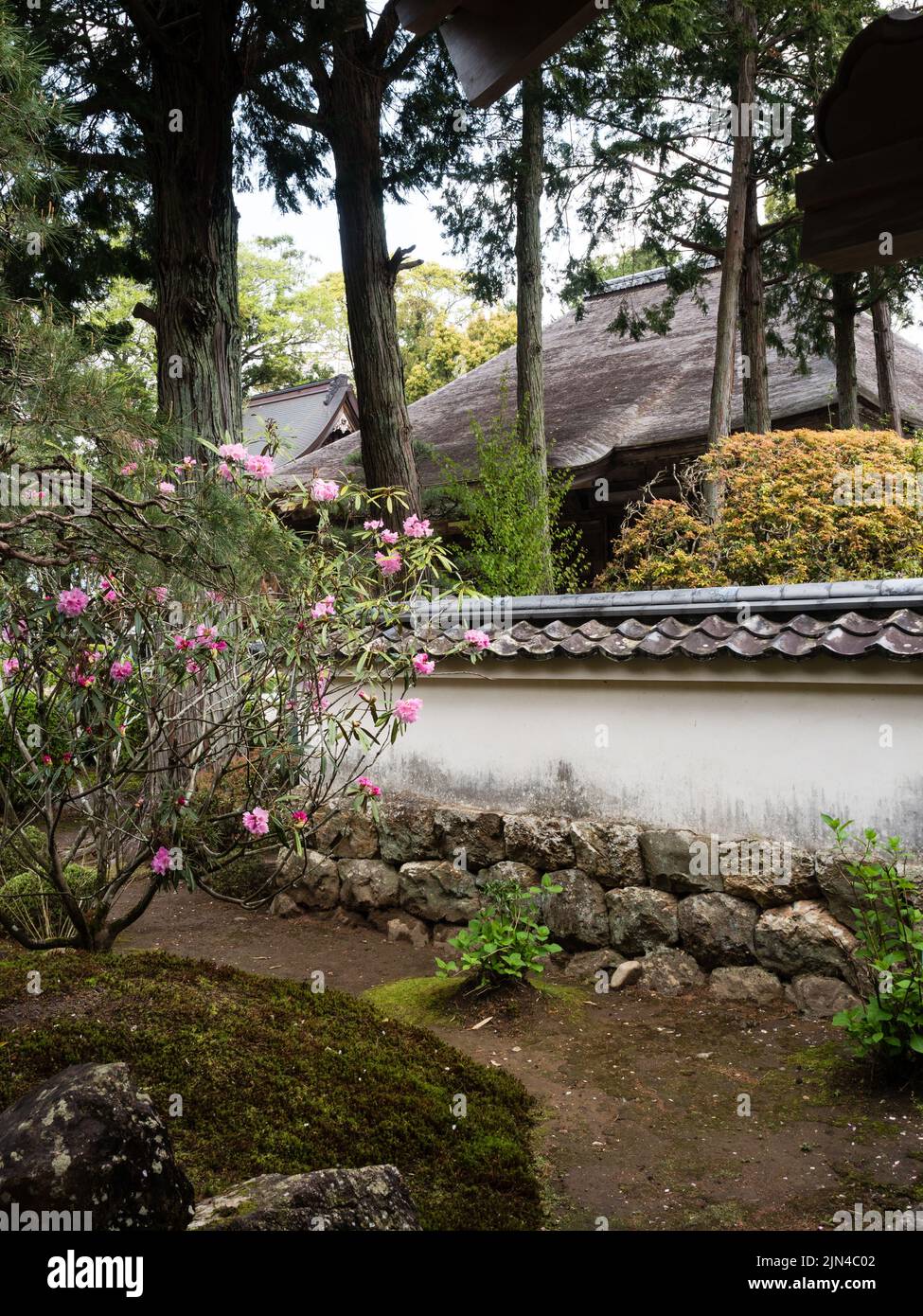 Nankoku, Kochi prefecture, Japan - April 6, 2018: On the grounds of ...