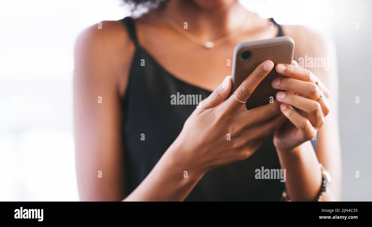 The world is growing increasingly smartphone fluent. a woman using a ...