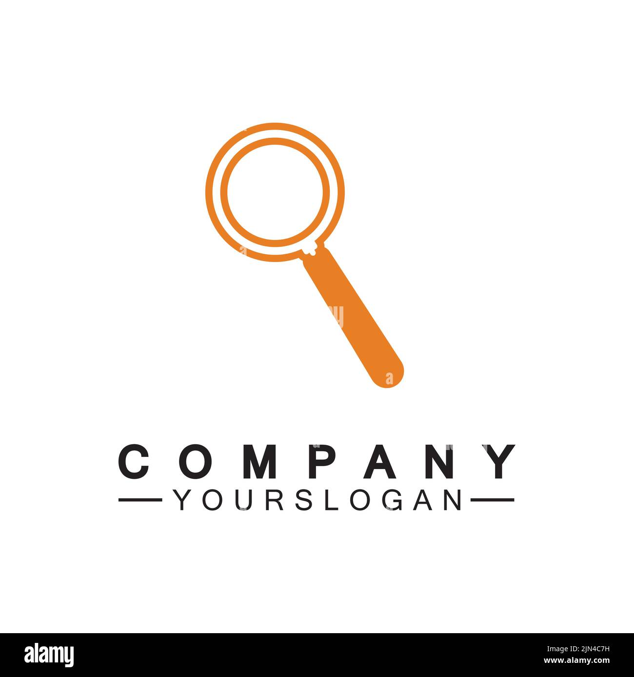Magnifying glass line icon, outline vector sign, Search symbol, logo ...