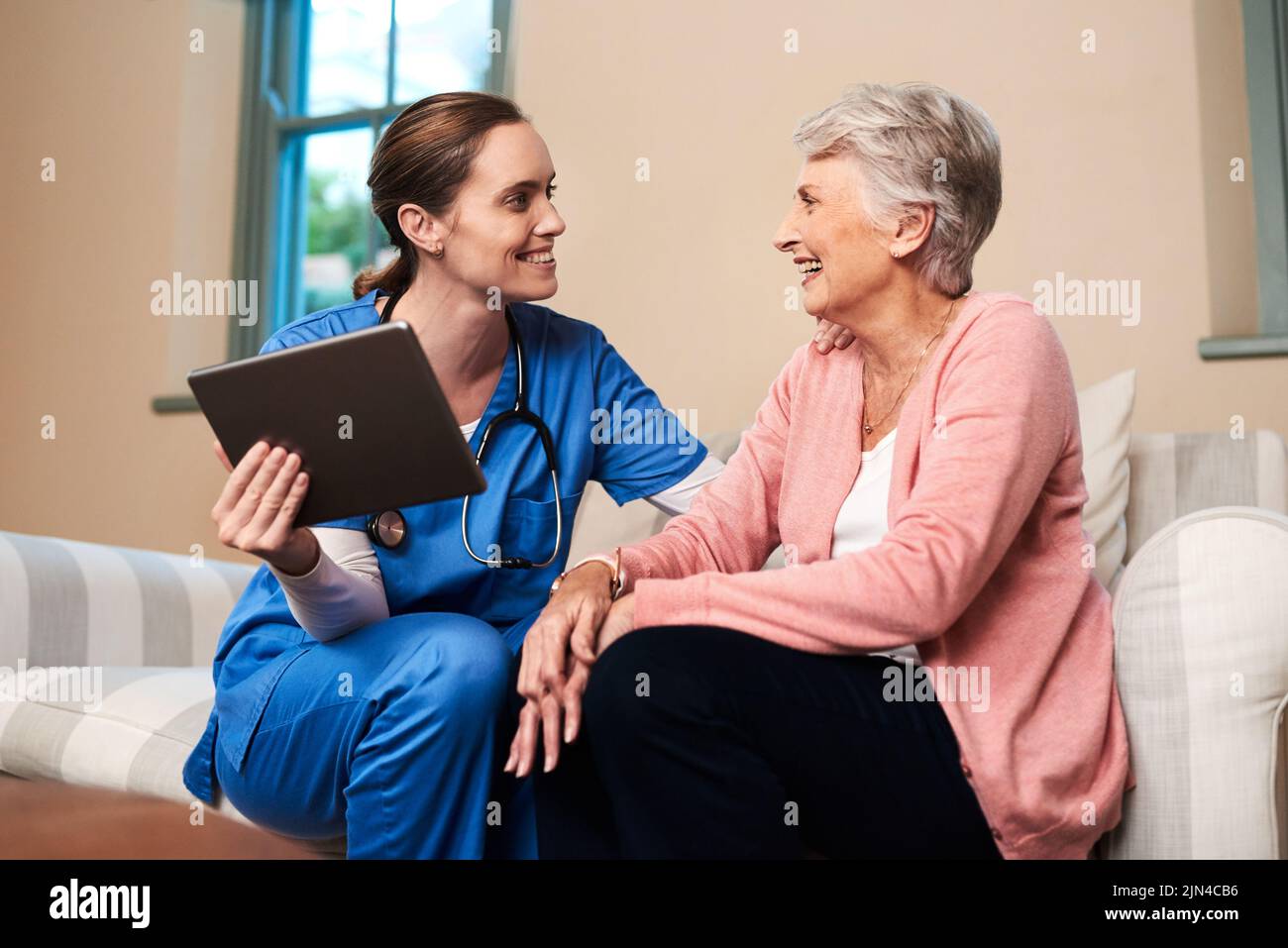 Let me show you what Ive planned for today. a female nurse showing her ...