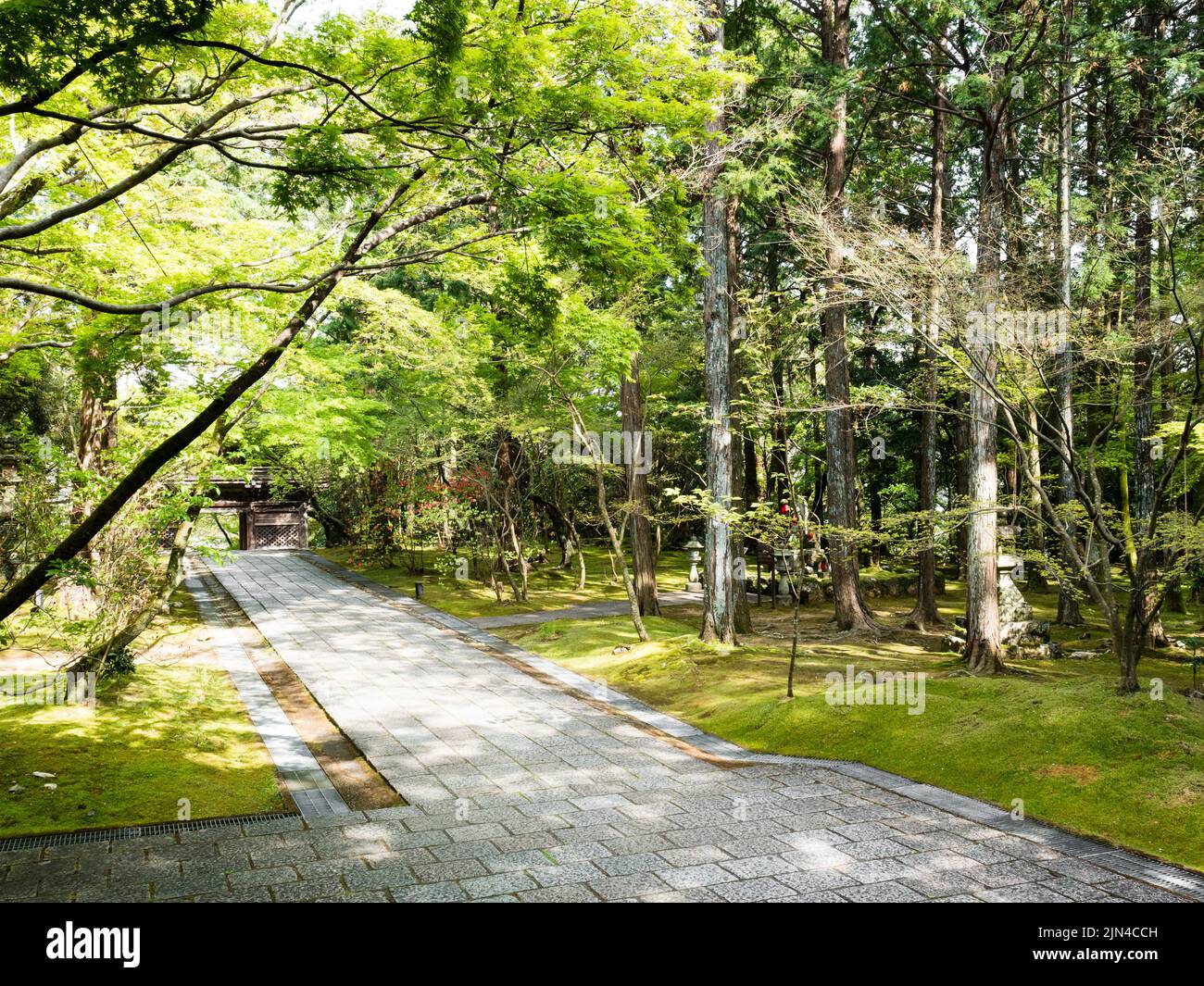 Kochi, Japan - April 6, 2018: On the grounds of Chikurinji, temple ...