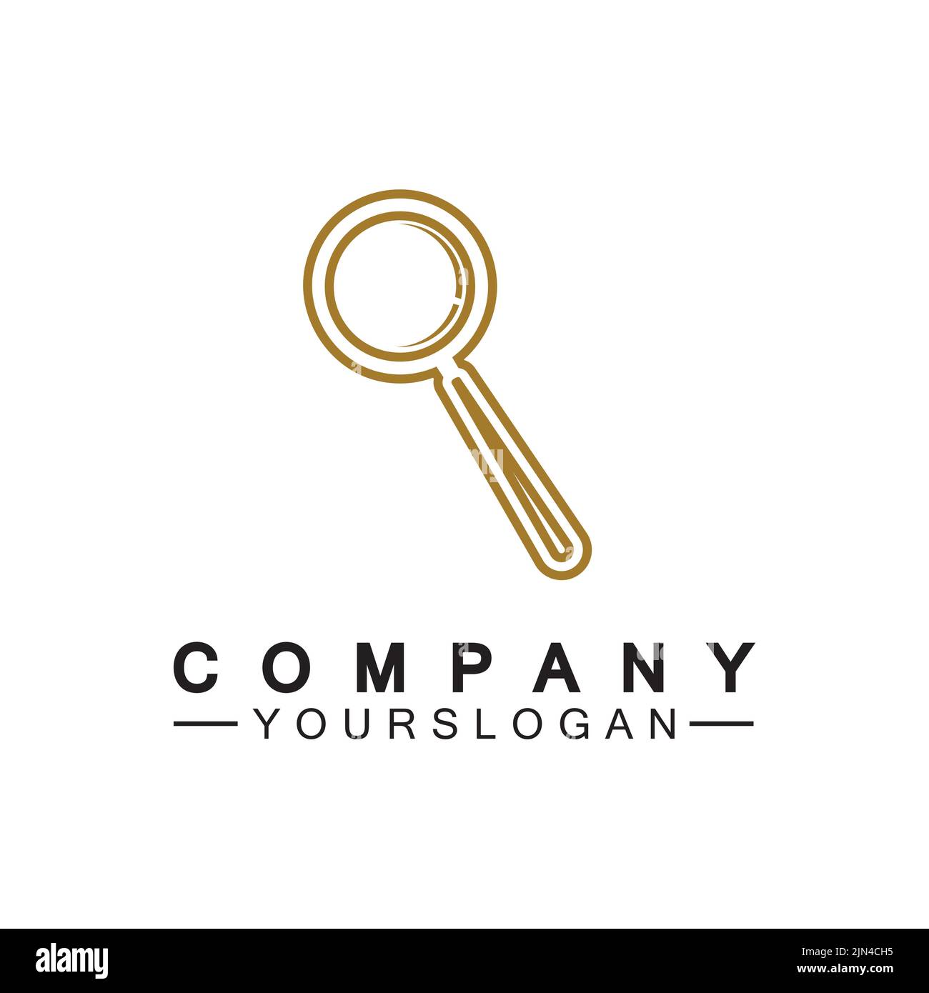 Magnifying glass line icon, outline vector sign, Search symbol, logo ...