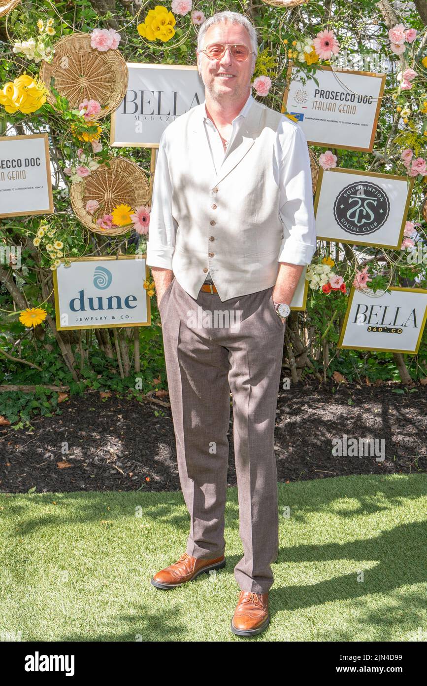 Ian Duke attends Bella Magazine's Annual Hamptons Cover Party featuring ...