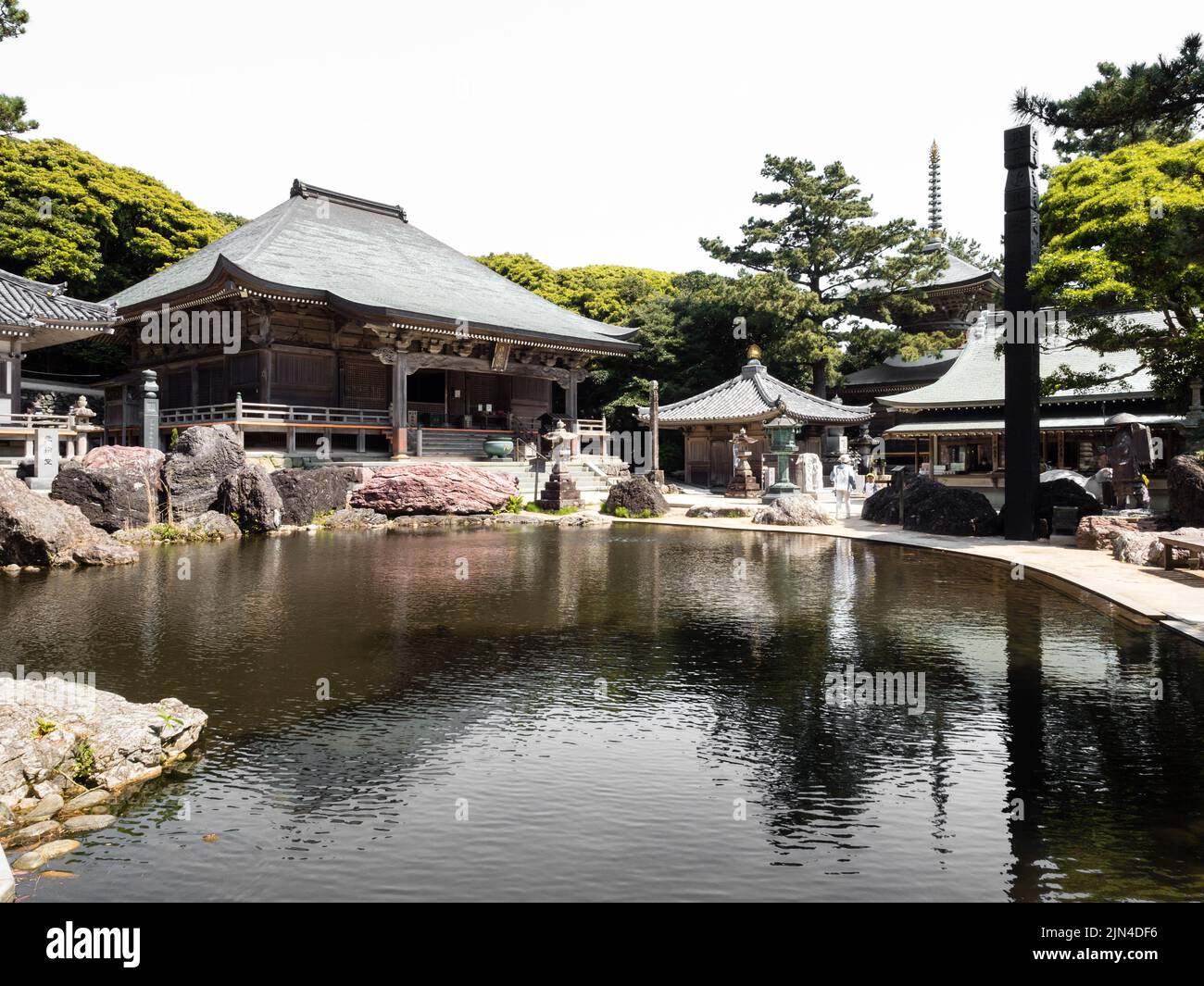 Tosashimizu, Japan - April 8, 2018: On the grounds of Kongofukuji ...