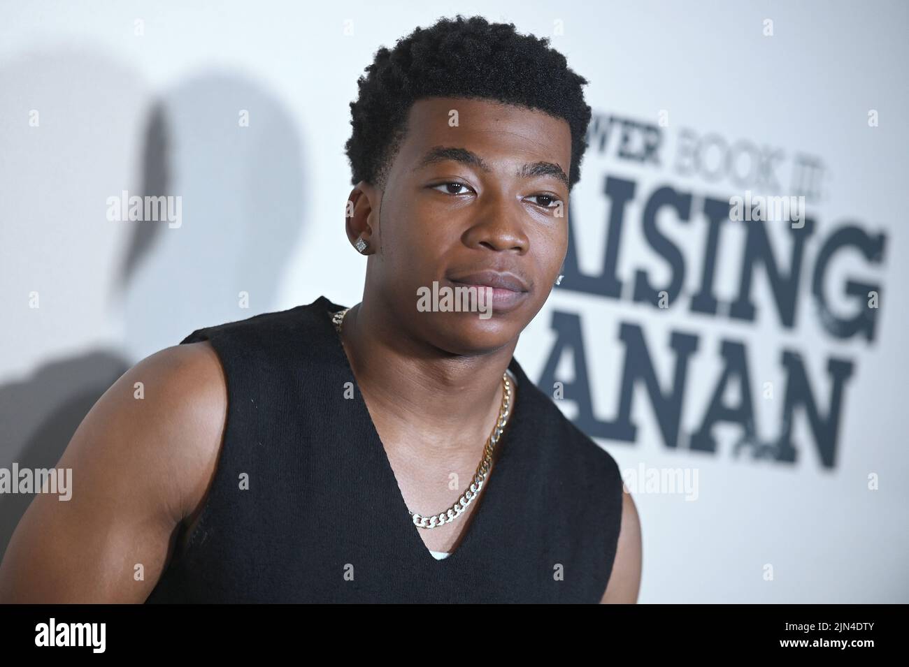 New York, USA. 08th Aug, 2022. Mekai Curtis attends the Starz's "Power ...