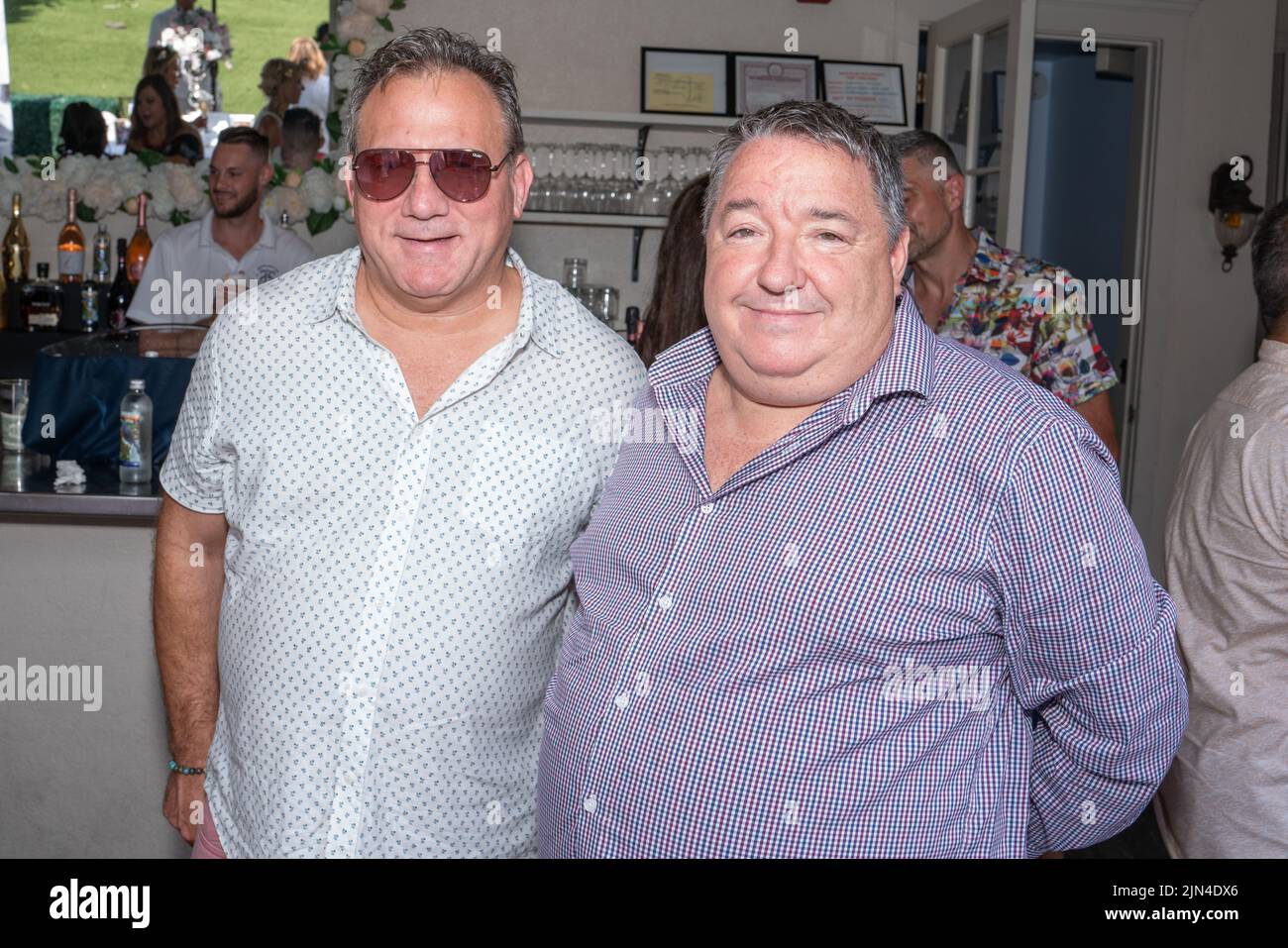 Adam Weiss and Terry Casey attend Bella Magazine's Annual Hamptons ...