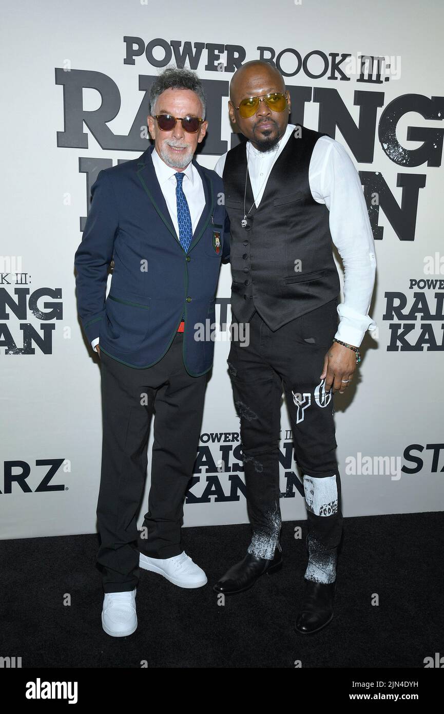 (L-R) Mark Canton and Omar Epps attend the Starz's "Power Book III ...