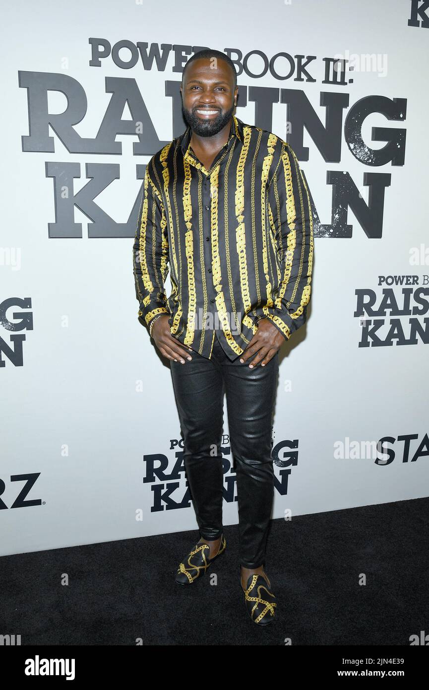 Rayan Lawrence attends the Starz's "Power Book III: Raising Kanan ...