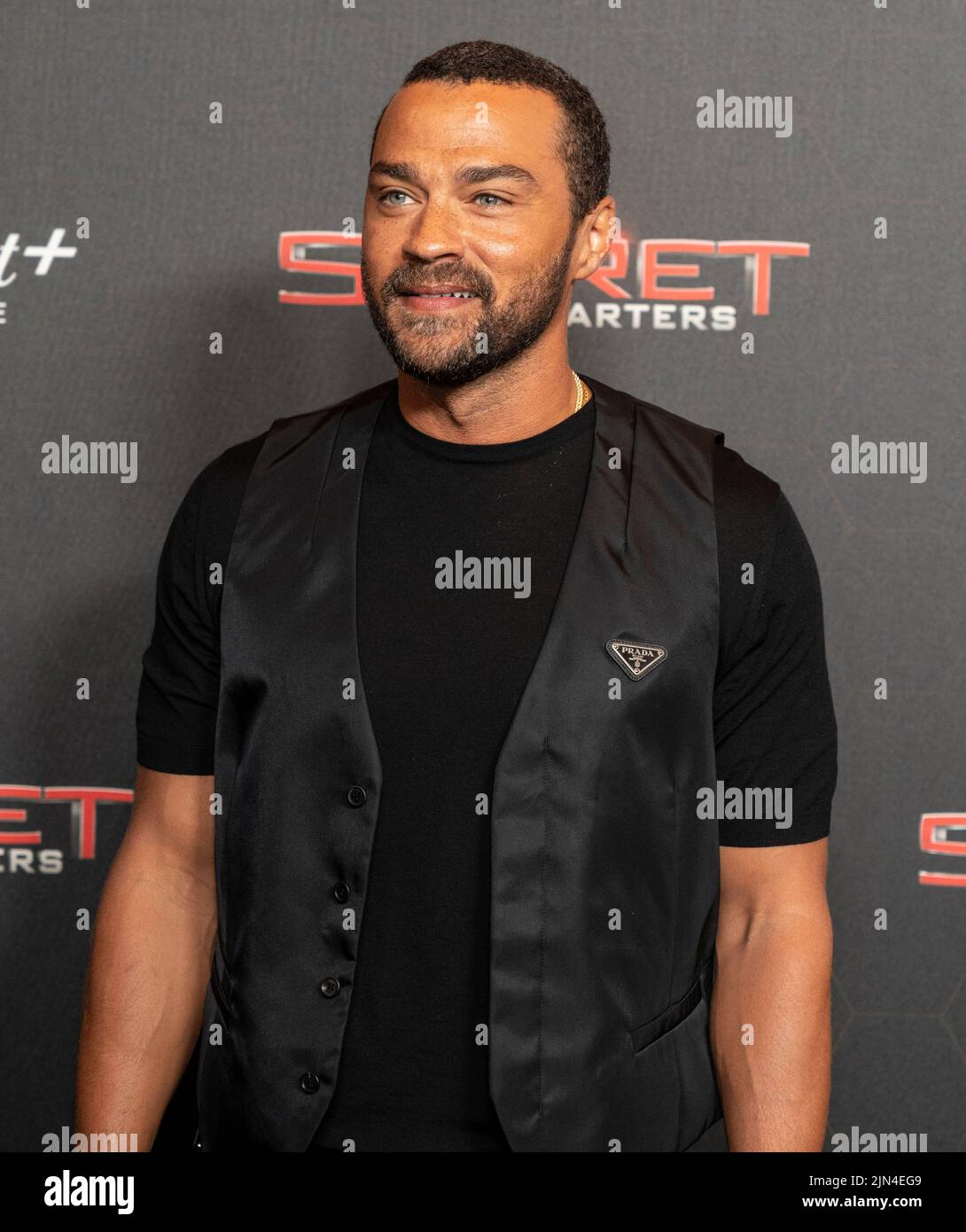 New York, NY - August 8, 2022: Jesse Williams attends premiere of ...