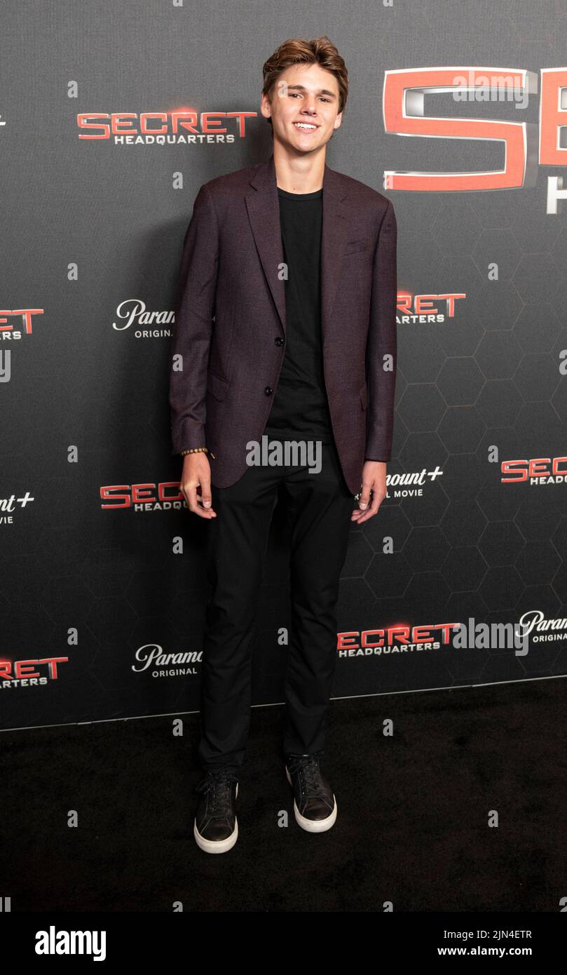 New York, NY - August 8, 2022: Gavin White attends premiere of ...