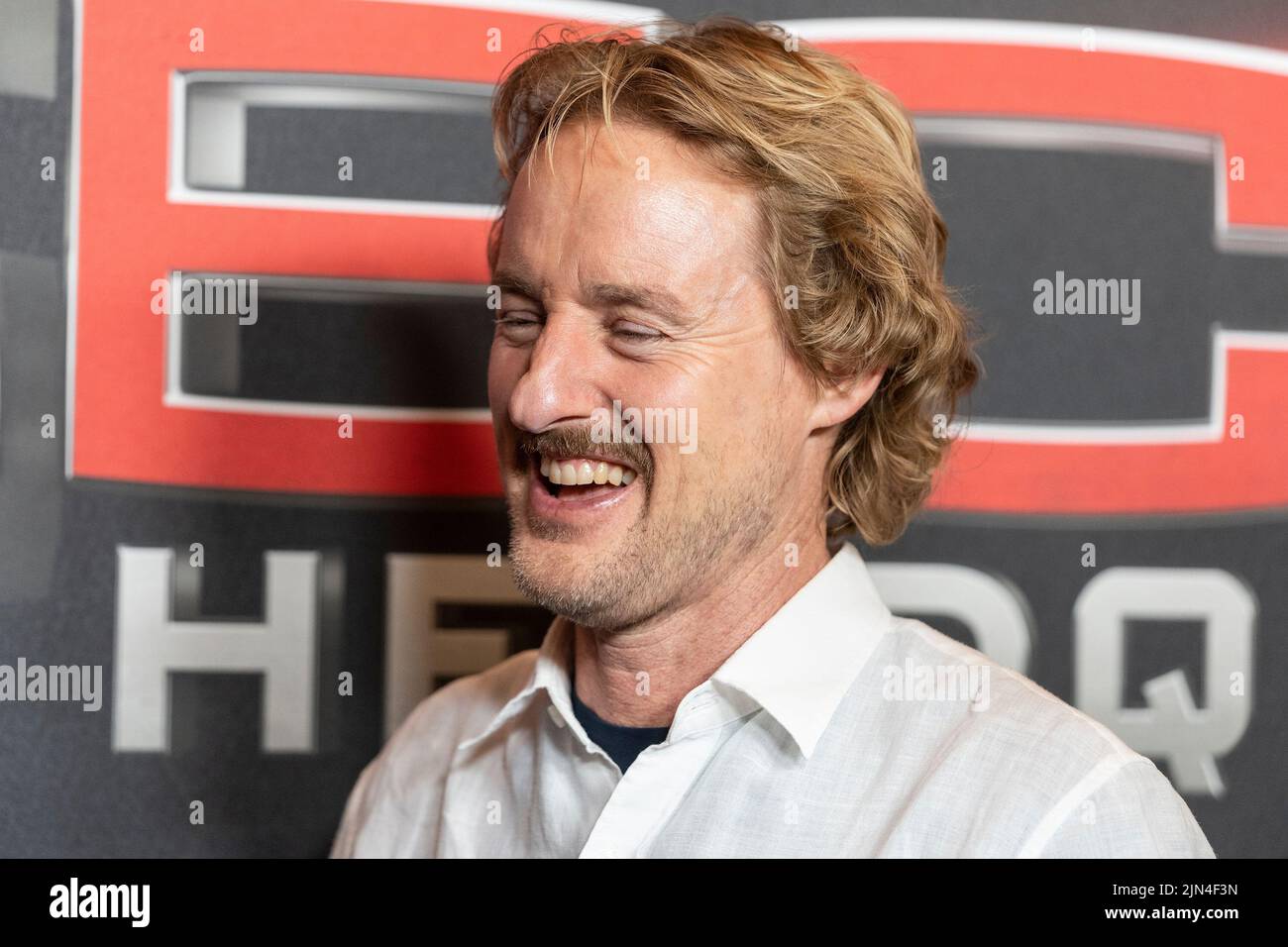 New York Usa 08th Aug 2022 Owen Wilson Attends Premiere Of