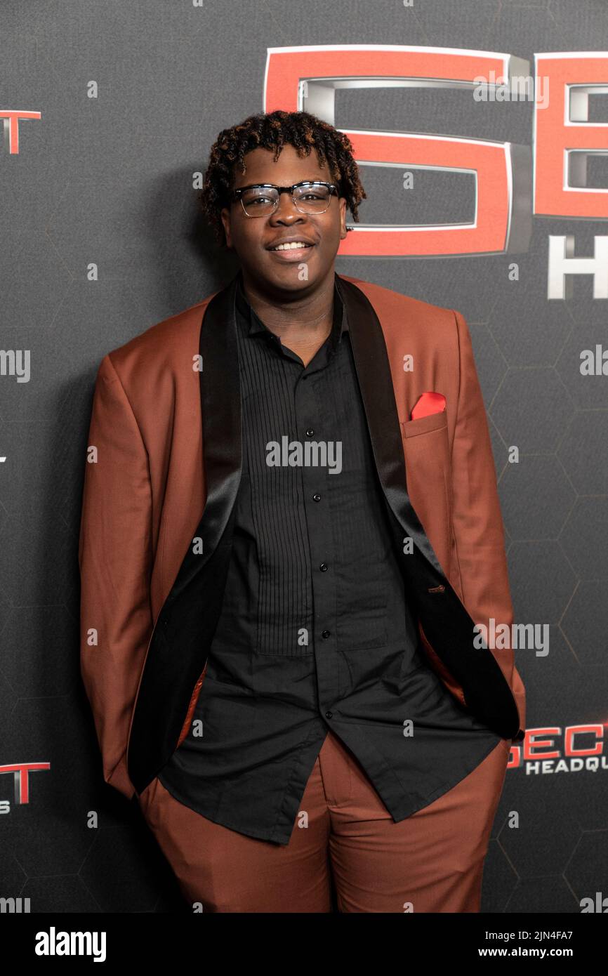 New York, NY - August 8, 2022: Kezii Gurtis attends premiere of ...
