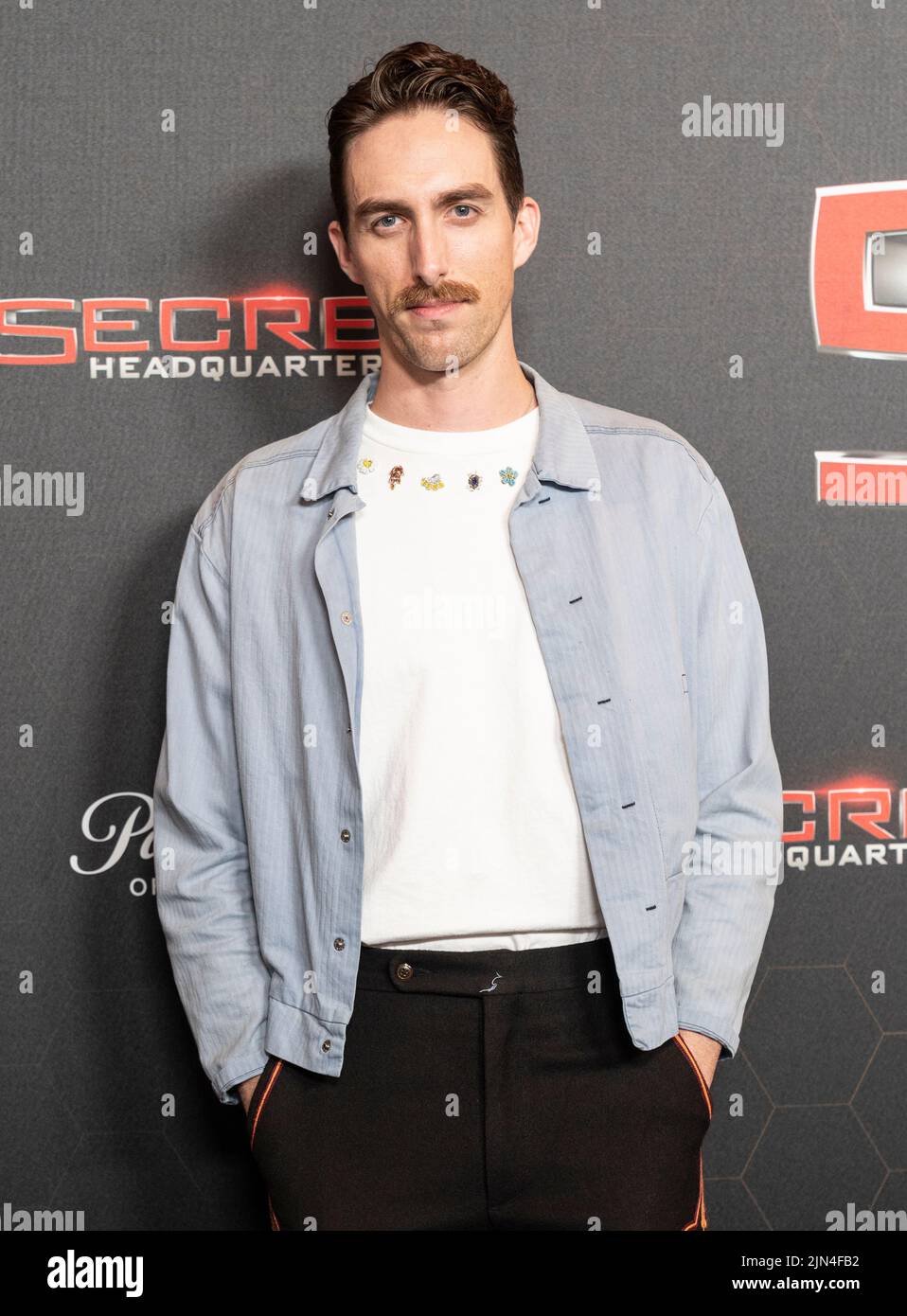 New York Ny August 8 2022 Dustin Ingram Attends Premiere Of Paramount Movie Secret